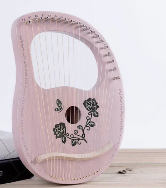 19-струнная лира мини-арфа портативность lyre для начинающих harp ...