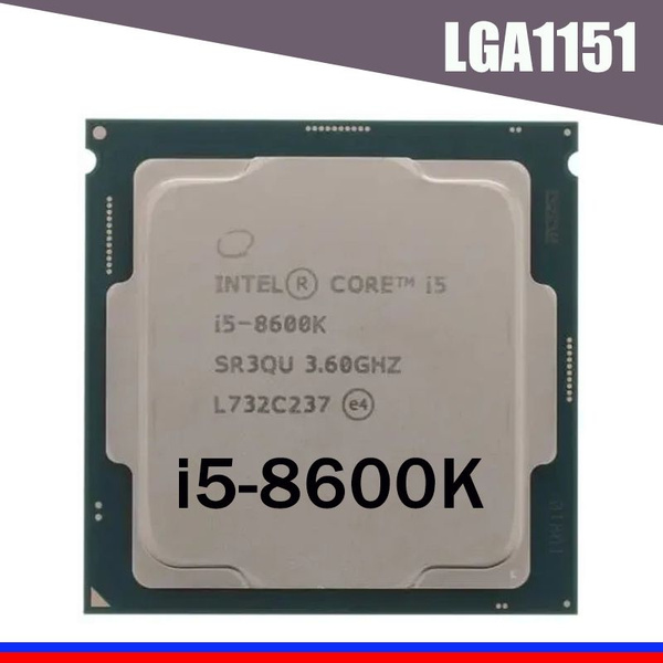 Процессор Intel i5-8600k Core i5 8-го поколения, OEM (без кулера), 6 яд ...