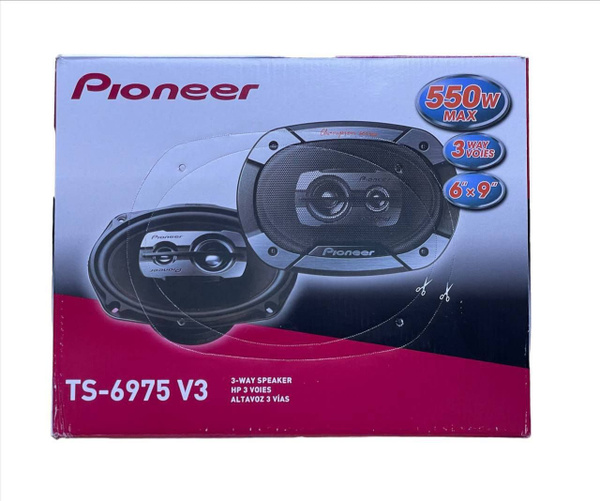 Авто Акустика Pioneer TS-6975V3 - купить по выгодной цене в интернет-магазине OZON (1373423726)