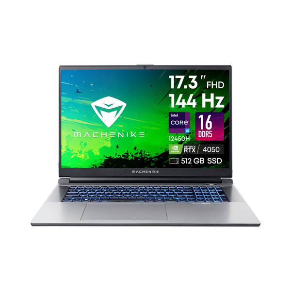 Игровой ноутбук Machenike L17 Pulsar, серебристый купить по низкой цене ...