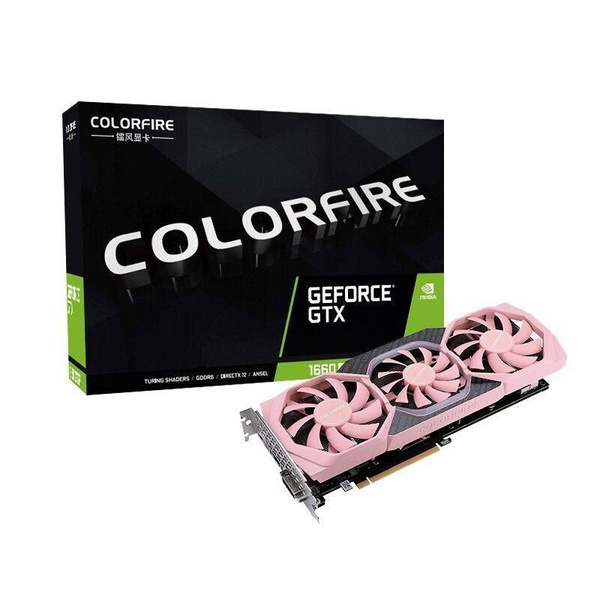 Видеокарта Colorful GeForce GTX 1660 SUPER, 6 ГБ GDDR6 - купить по ...