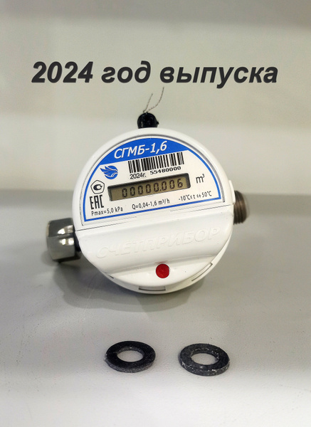 Счетприбор Счетчик газа СГМБ-1,6 Струйный, G1.6 - купить с доставкой по ...
