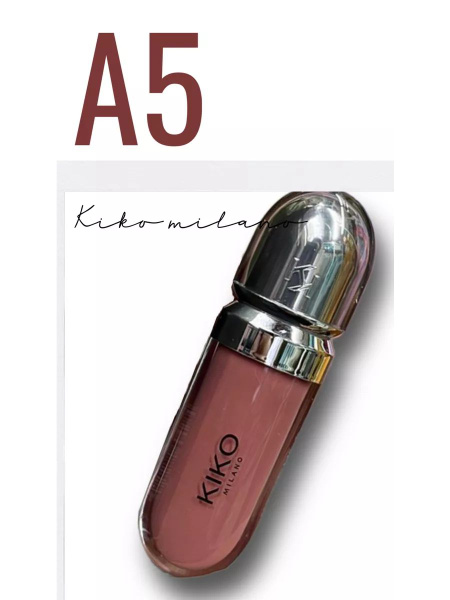 Блеск для губ с 3D эффектом нюдовый, Kiko A5 - купить с доставкой по выгодным ценам в интернет ...