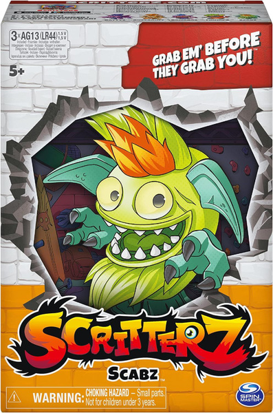 Scritterz/Scabz-Интерактивная коллекционная игрушка в виде существа из ...