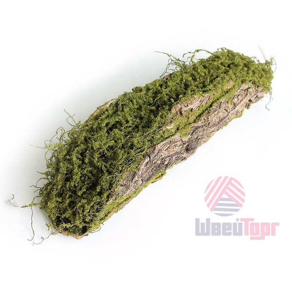 Кора декоративная со мхом (66 см*13см) - купить с доставкой по выгодным ...
