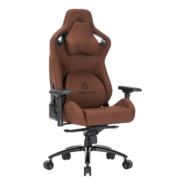 Игровое компьютерное кресло EVOLUTION LEGEND Brown, тканевое купить на ...