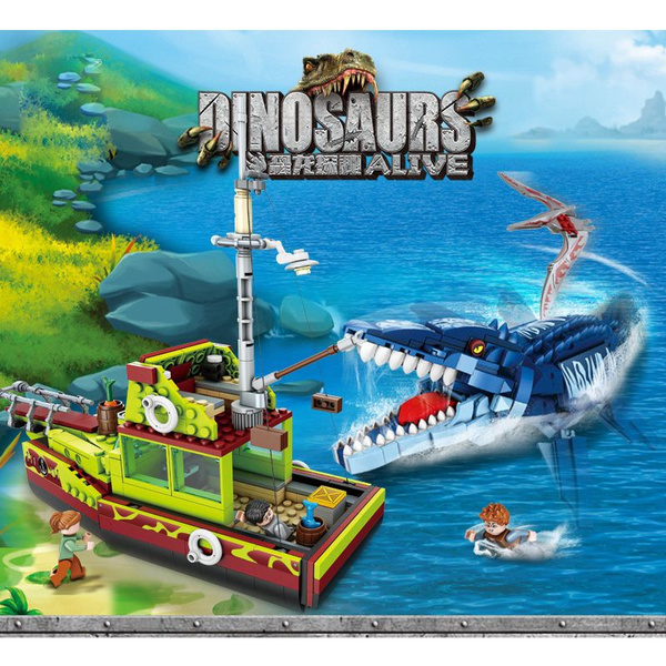 Конструктор Jurassic World лего-Беглый дракон 888 детали - купить с ...