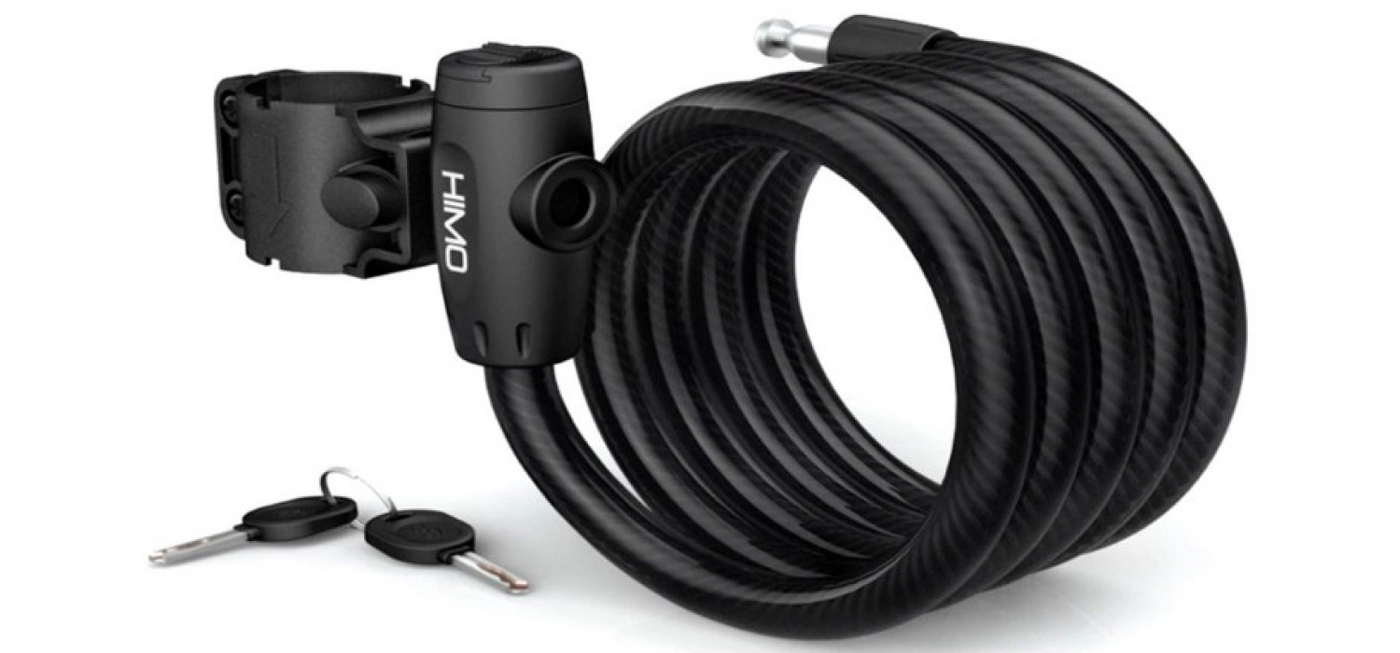 Велозамок Xiaomi HIMO L150 Portable Folding Cable Lock — купить в ...