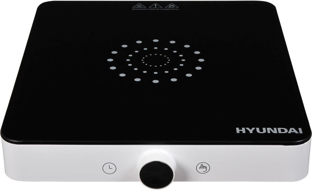 Индукционная Настольная плита Hyundai HYC-0105, белый — купить в ...