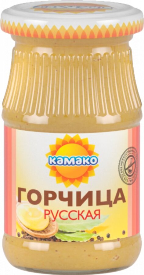 Горчица Камако Русская пищевая, 170 г - купить с доставкой по выгодным ...