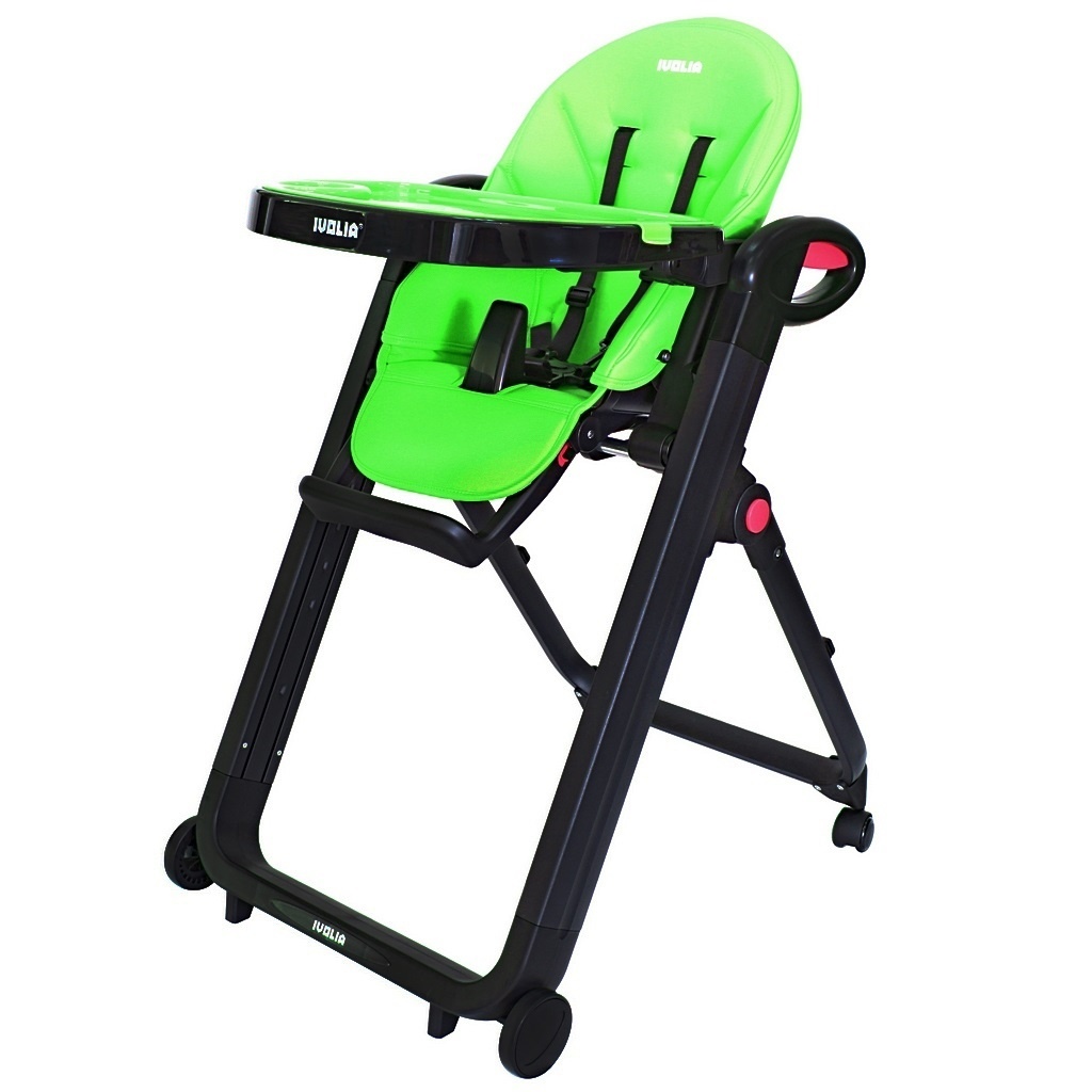 Стульчик для кормления IVOLIA Love, 4 колеса, green — купить в интернет ...