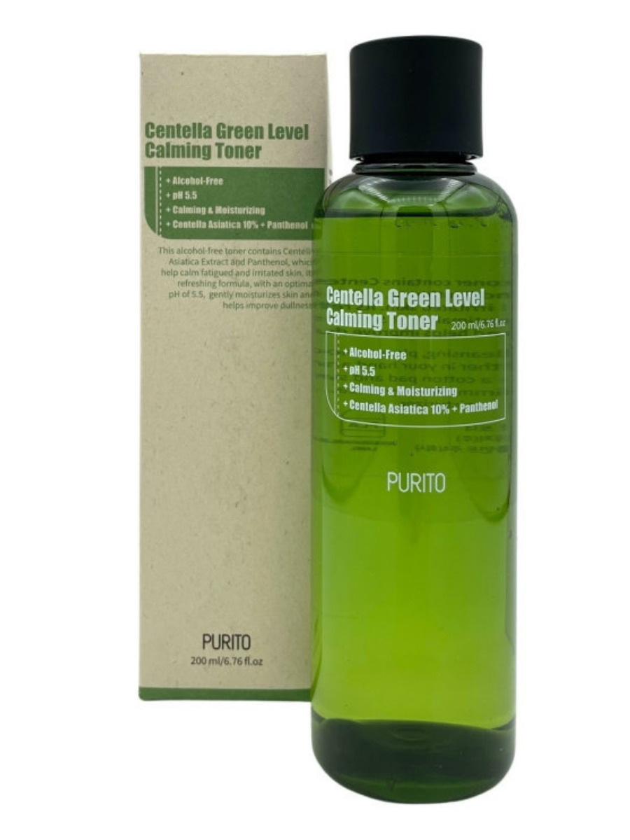 PURITO Успокаивающий тонер с центеллой азиатской Centella Calming Toner ...