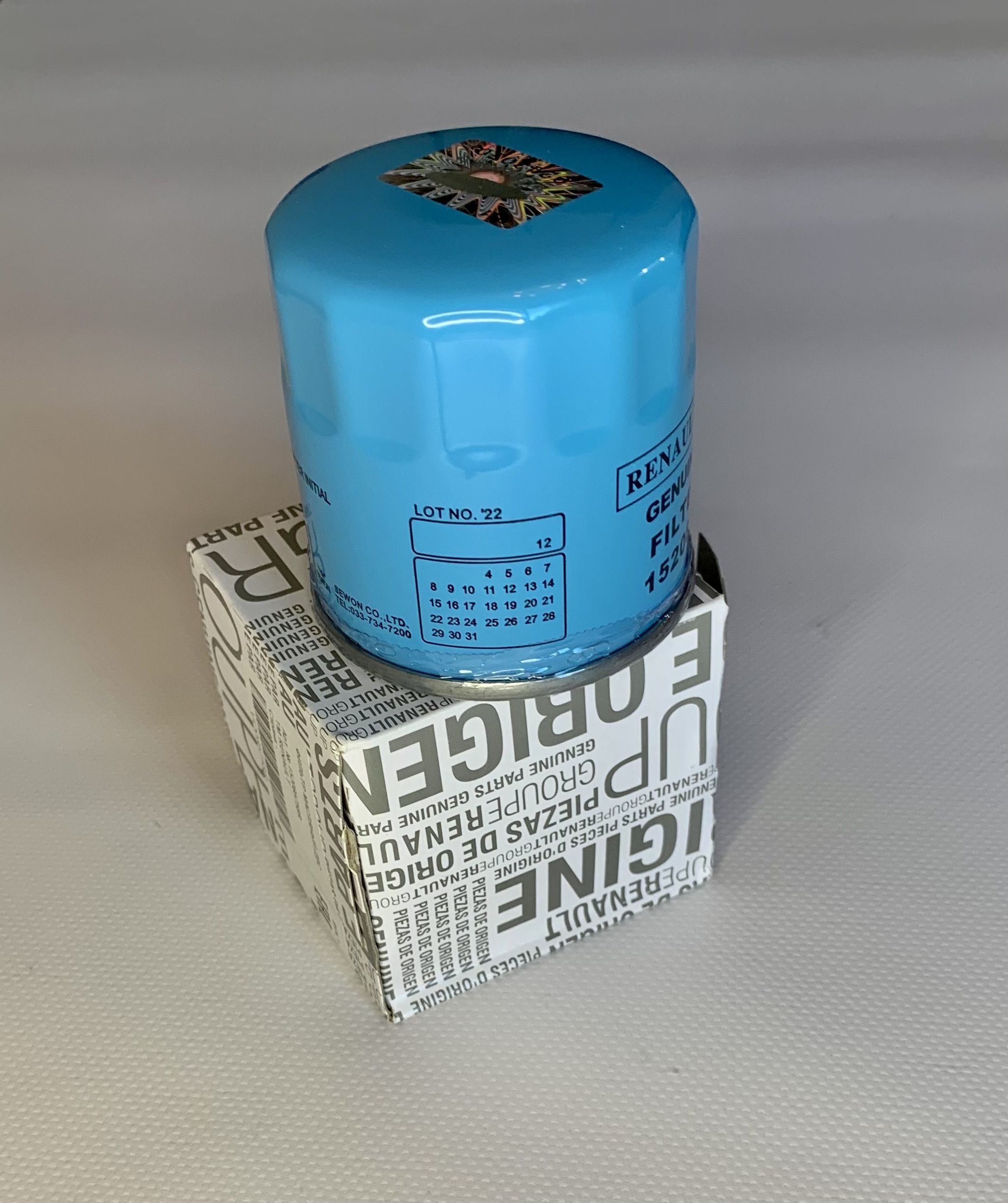 Масляный Фильтр Renault 152085758R – купить в интернет-магазине OZON по ...