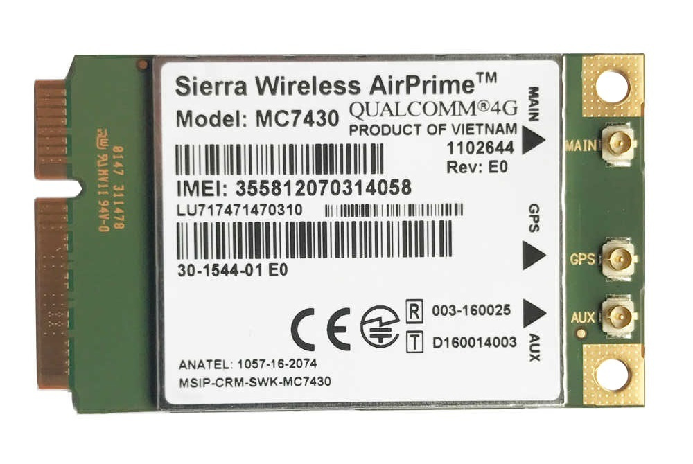LTE-модем Sierra Wireless MC7430 mPCIe — купить в интернет-магазине ...