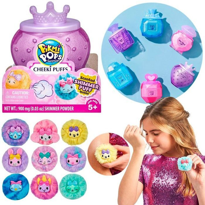 Pikmi Pops (Moose) Pikmi Pops Набор-сюрприз "Cheeki Puff", фиолетовый ...