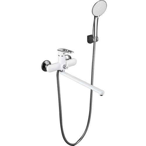 54 отзыв на Смеситель для ванны с длинным изливом и душем Frap F2249 от покупателей OZON