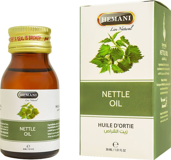 Hemani Натуральное масло крапивы Nettle oil, 30 мл. - купить с ...