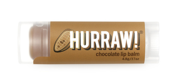 Hurraw! Натуральный Бальзам для губ Шоколад, Chocolate Lip Balm ...