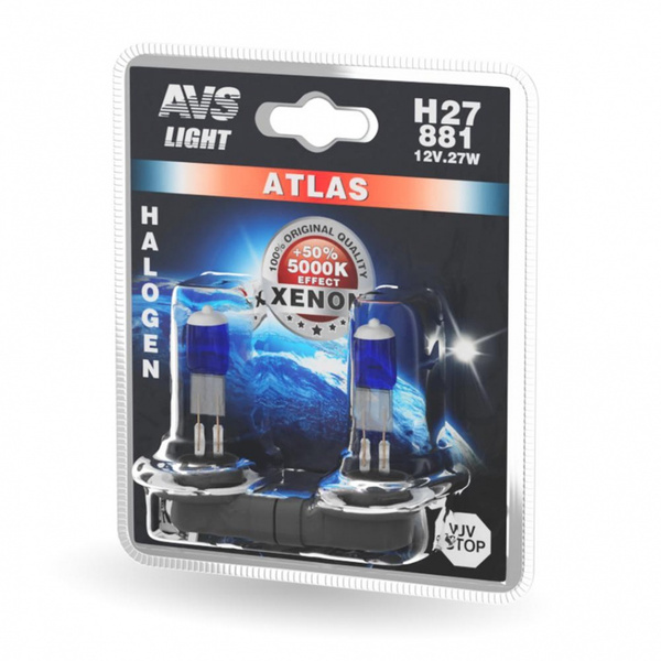 Лампа автомобильная AVS 12 В, 2 шт. купить по низкой цене с доставкой в интернет-магазине OZON ...