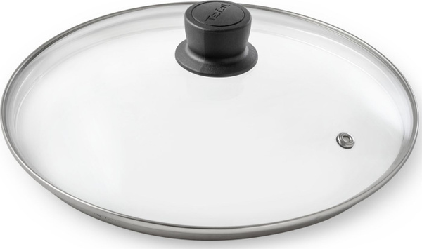 Кухонная стеклянная крышка 26 см Tefal Cocoon 04197726 от брызг, для ...