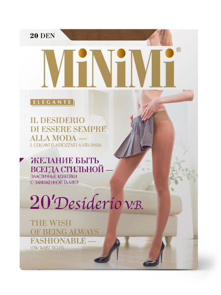 Колготки Minimi Desiderio, 20 den, 1 шт - купить с доставкой по выгодным ценам в интернет ...