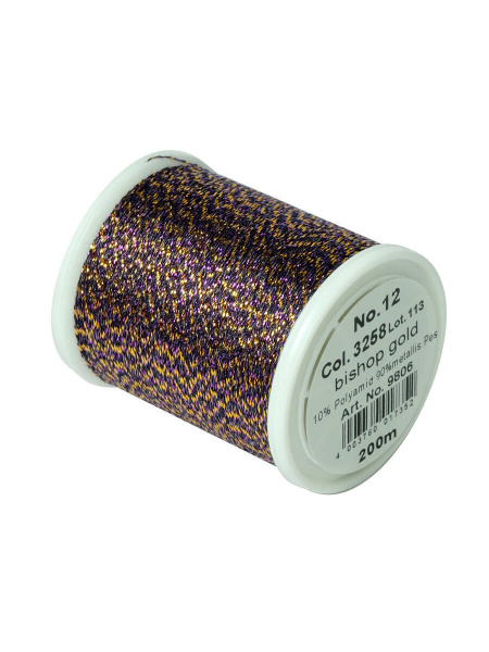 Нитки Madeira Glamour №12 200м, цвет 3258 - купить с доставкой по ...