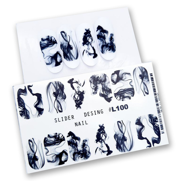 Anna Tkacheva, водные наклейки для ногтей Дымок, L-100 - купить с доставкой по выгодным ценам в ...