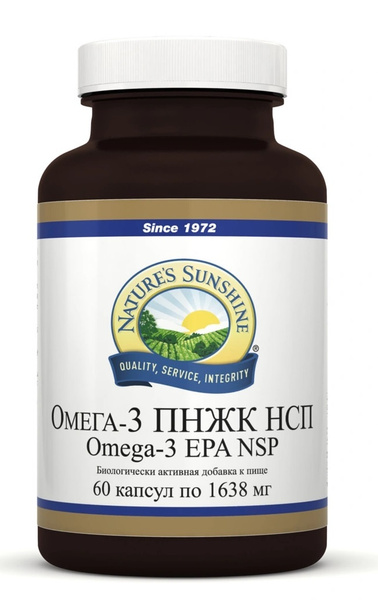Омега - 3 НСП / Omega - 3 NSP - купить с доставкой по выгодным ценам в интернет-магазине OZON ...