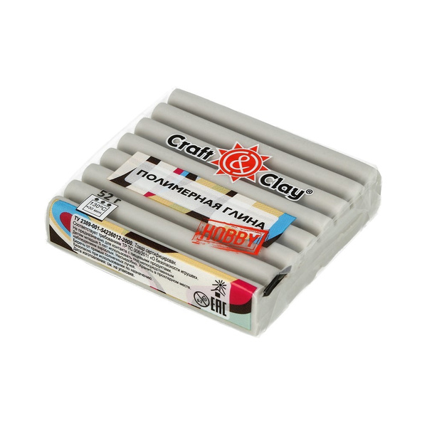 Полимерная глина Craft&Clay 52 г, серая гавань (CCH) - купить с ...