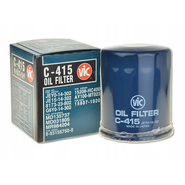 Фильтр масляный Vic C415 - купить по выгодным ценам в интернет-магазине OZON (1405195072)