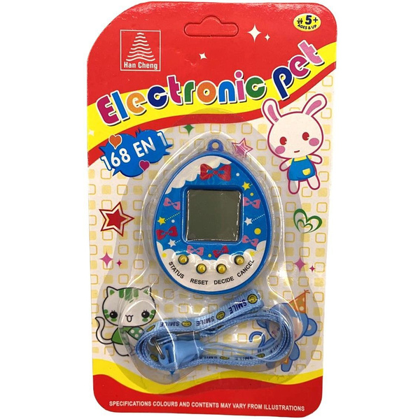 Тамагочи Tamagochi Electronic Pets питомцев 168 в 1 ver.6, синий ...