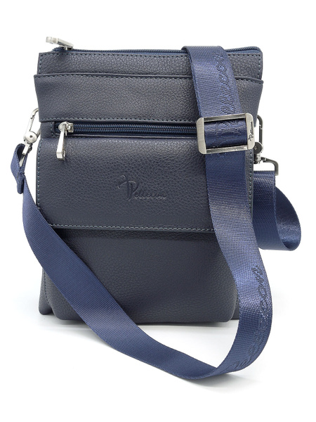 Pellecon Сумка мужская из искусственной кожи, цвет синий купить на OZON ...