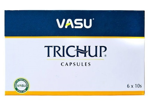 Vasu / Капсулы против выпадения волос Trichup (Тричуп), 60 шт - купить ...