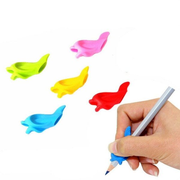 Тренажер для постановки письма / Насадка-тренажер силиконовая на ручку ...