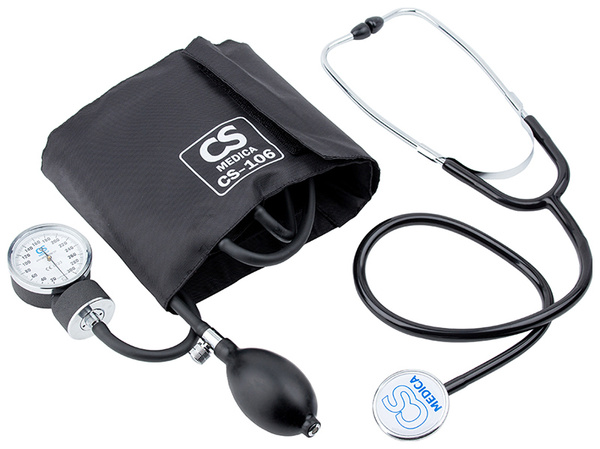 Тонометр CS Medica CS-106 механический с фонендоскопом - купить с ...