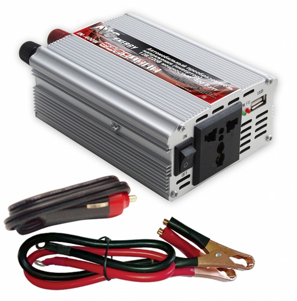 Преобразователь напряжения (инвертор) 12/220V AVS IN-400W (A80684S) купить по выгодной цене в ...