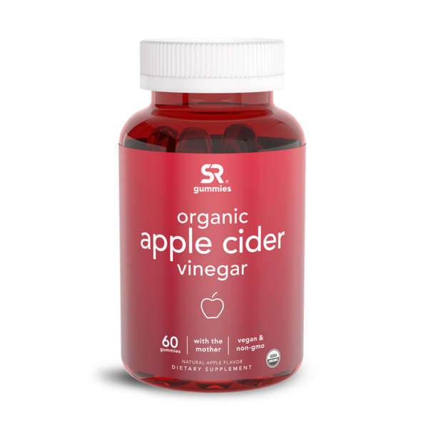 Apple Cider Vinegar, Яблочный уксус, Sports Research, (60 жевательных ...