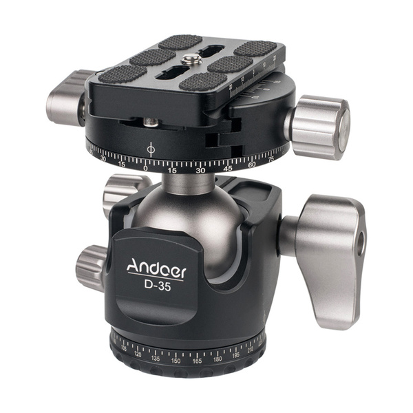 Andoer D-35 Низкопрофильная двойная панорамная головка с ЧПУ для обработки алюминиевых - купить ...