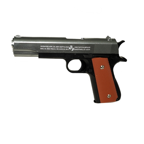 Пистолет пневматический с металлическими элементами M1911A - купить с ...