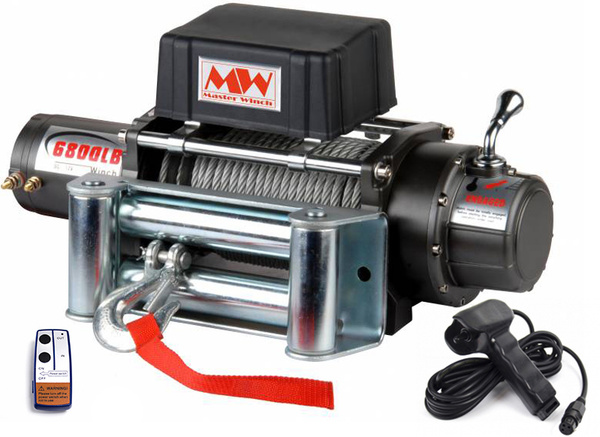 Лебедка автомобильная Master Winch mw, 3.08 т, Электродвигатель ...