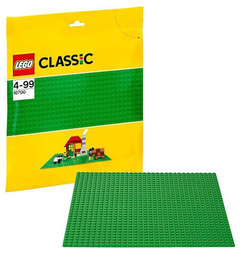 Конструктор LEGO CLASSIC Строительная пластина зеленого цвета 10700 ...