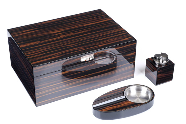 Подарочный набор Lubinski хьюмидор на 50 сигар с аксессуарами от бренда ...