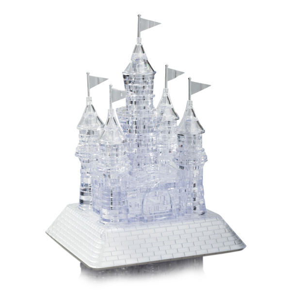 Кристальный 3D Пазл IQ Головоломка Crystal. Замок со светом и музыкой ...
