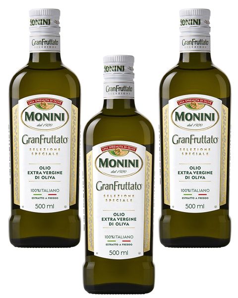 Масло оливковое Monini Экстра Вирджин Гран Фрутато 0,5 л. - 3 шт ...