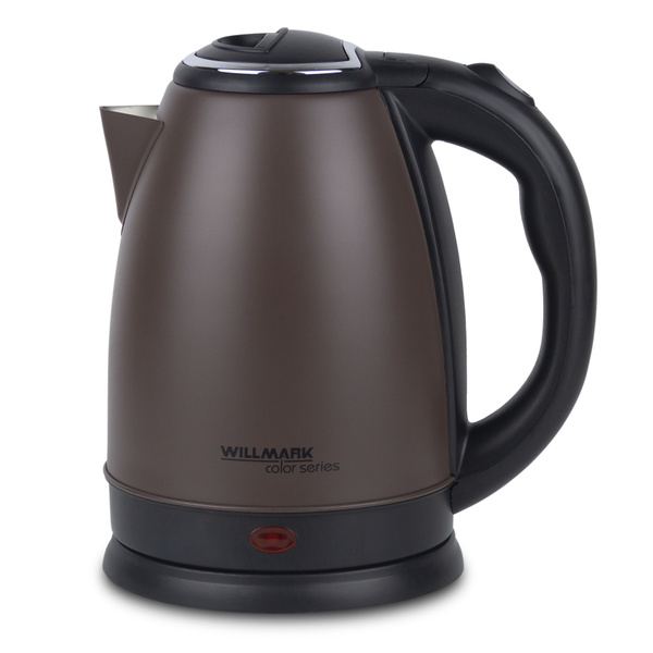 Купить электрический чайник WILLMARK WEK-1808SS, Металл/пластик по низкой цене: отзывы, фото ...