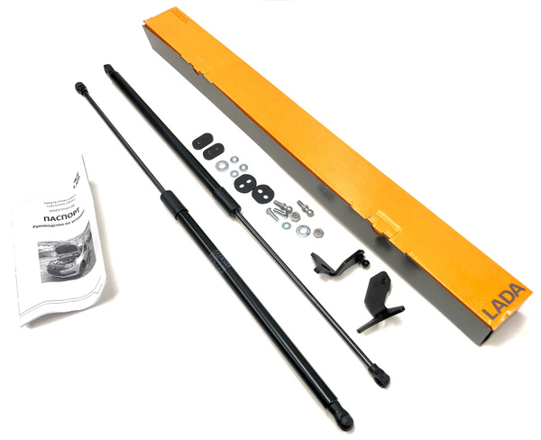 Комплект амортизаторов капота LADA Granta FL (Газовые упоры капоты ...