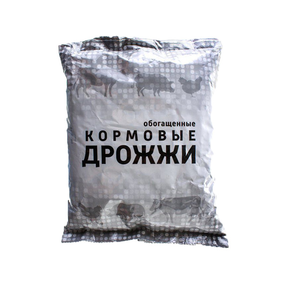 Дрожжи кормовые обогащенные, 1 кг/Белковая добавка к корму животных и ...