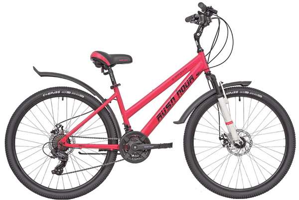 Велосипед горный женский дисковый 26" RUSH HOUR LADY 515 21 скорость ...
