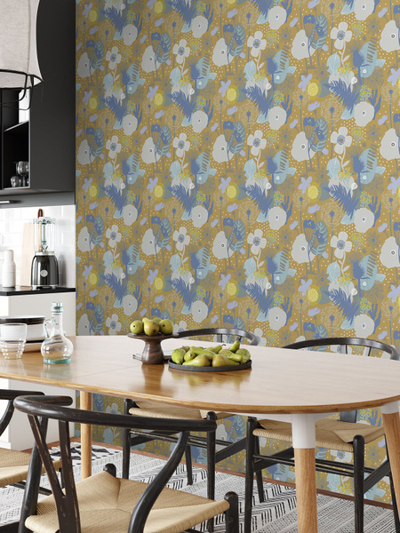 Обои флизелиновые Сентябрь 1, Fun House Store виниловые на флизелине моющиеся, 1м*3 м - купить ...