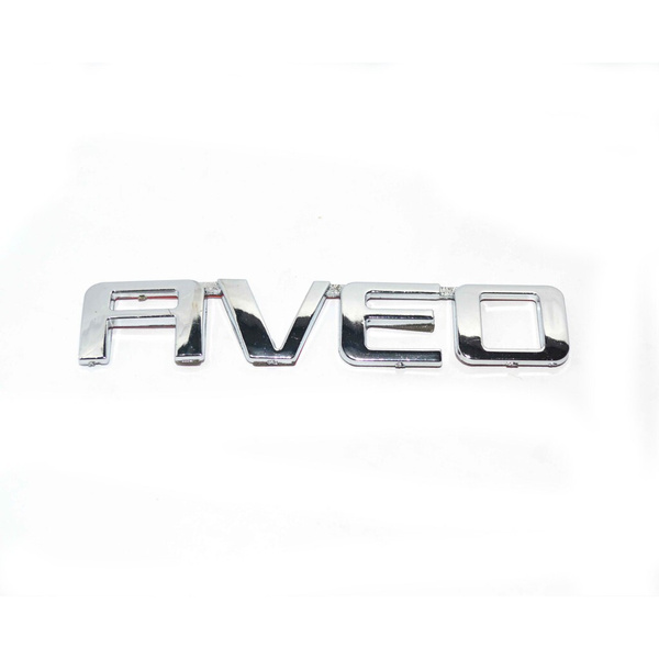 Надпись эмблема табличка наклейка на крышку багажника Chevrolet Aveo ...